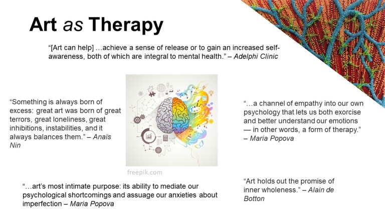 Art as Therapy – SciArt that’ll make you feel Smart