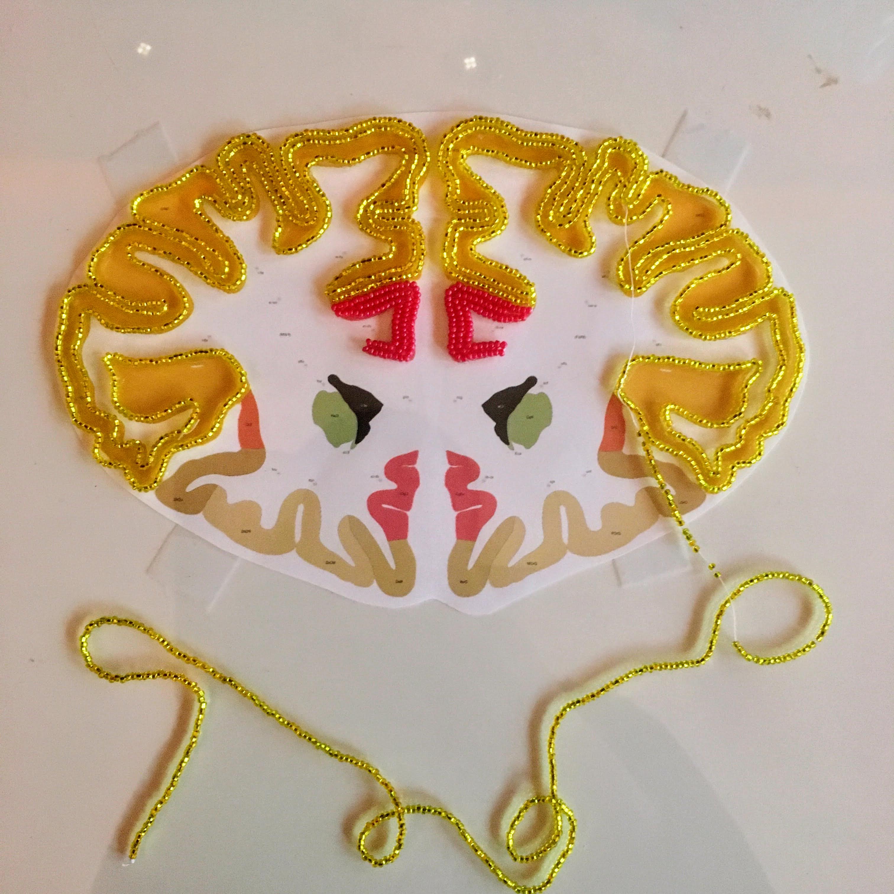 Beaded coronal brain sections are on their way – SciArt that’ll make ...